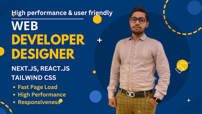 Be Your Reactjs Nextjs And Tailwind Css Frontend Web Developer By