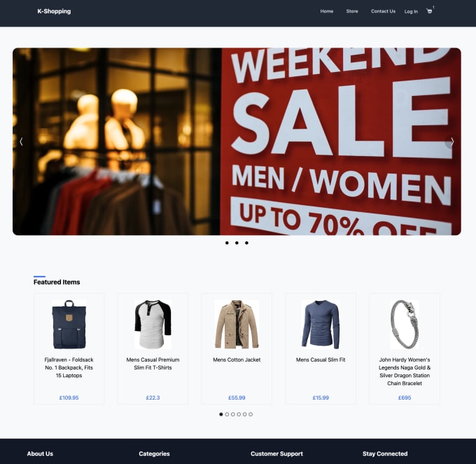 Be Your Front End Web Developer Using Html Css Reactjs By Kotman