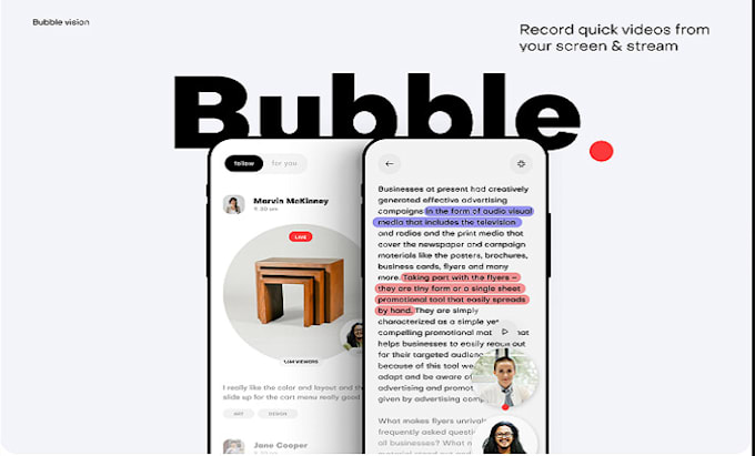 Build Bubble App Bubble Io Adalo Flutterflow Flutter App