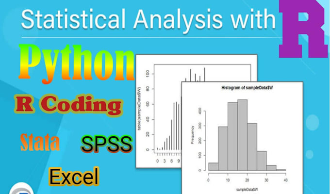Do Statistical Data Analysis R Coding Spss Stata Excel Python
