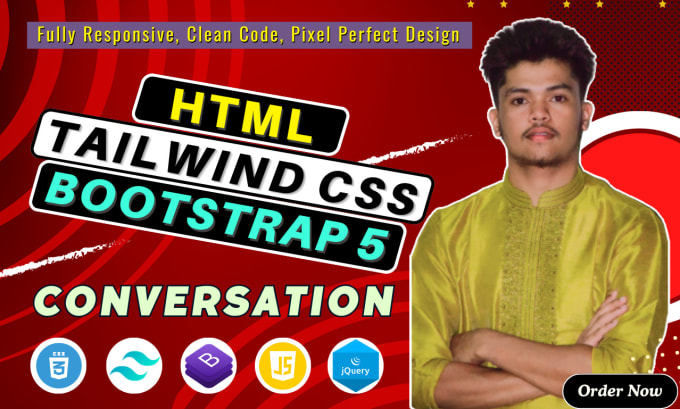 Convert Figma To Html Psd To Html Css Responsive Tailwind Css Bootstrap