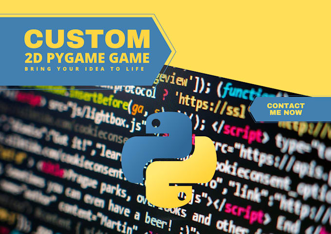 Do A Custom Pygame Game For You By Olha Oberauner Fiverr
