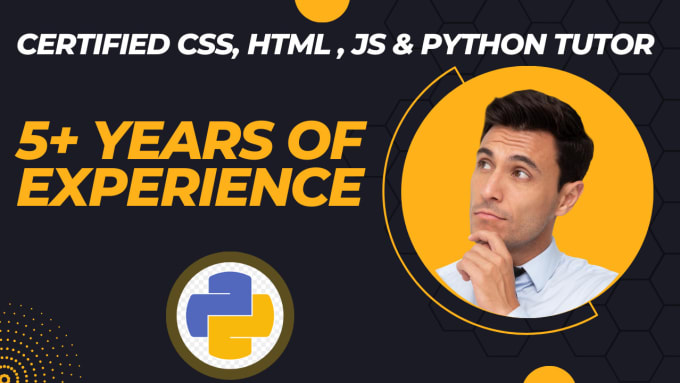 Teach You Html Css Js Node Js And Python By Waqar Fiverr
