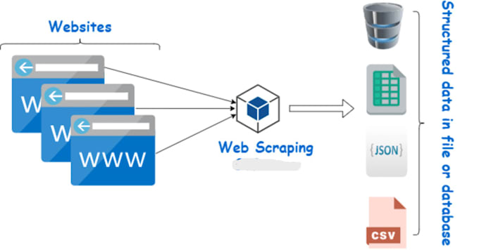 Do Web Scraping Data Mining Data Entry From Any Website By Shahed798