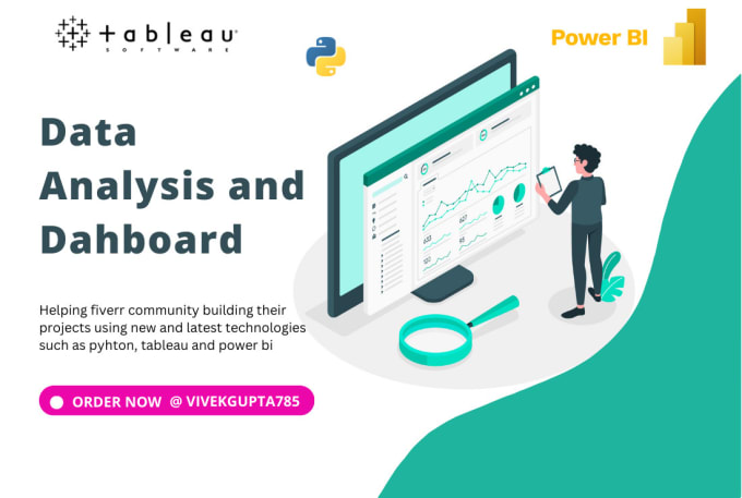 Do Data Dashboard Analysis Ml And Dl Tasks Using Python Power Bi