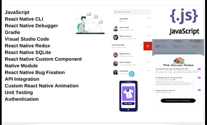 Create Best React Native Mobile Android And Ios App For You By
