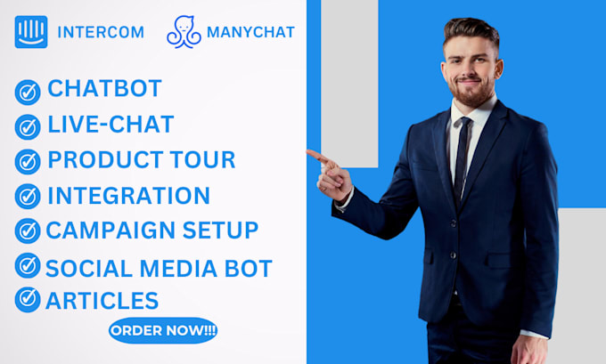 Set Up Intercom Chatbot Ai Livechat Intercom Product Tour Manychat