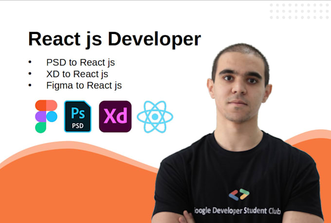 Convert Psd Xd Figma And Html To React Js By Maachi Sami Fiverr
