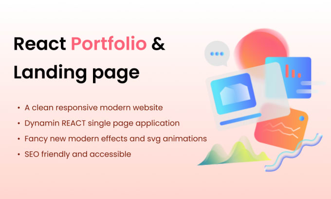 Create High Quality React Js Protfolio Websites For Business Growth By
