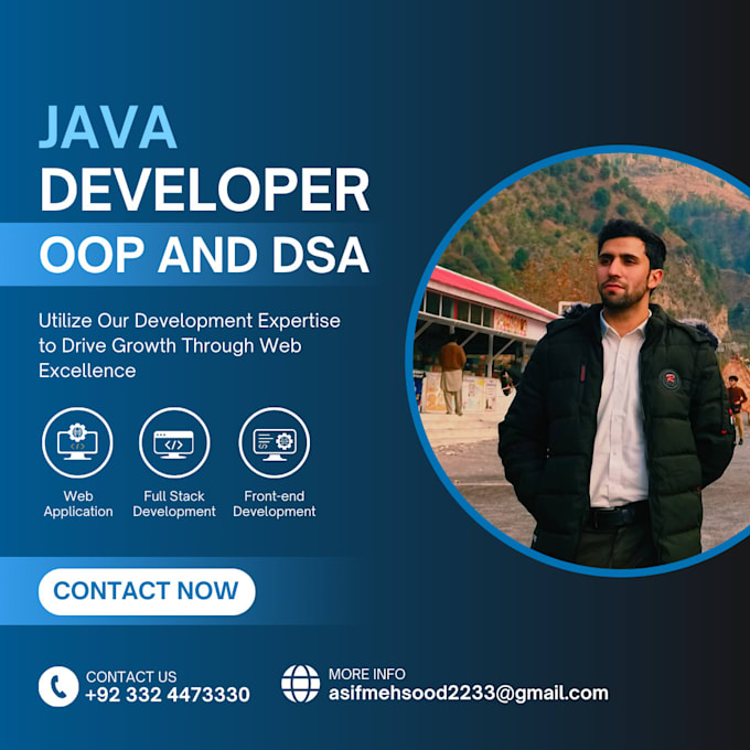 Do Oop And Dsa Coding By Using Java C Cpp Python By Asif Desighner Fiverr
