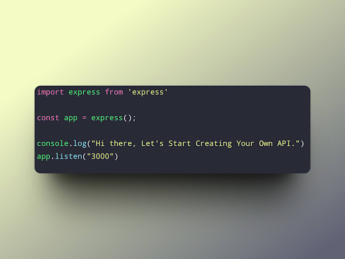 Create A Restful Api By Albertjoanagram Fiverr