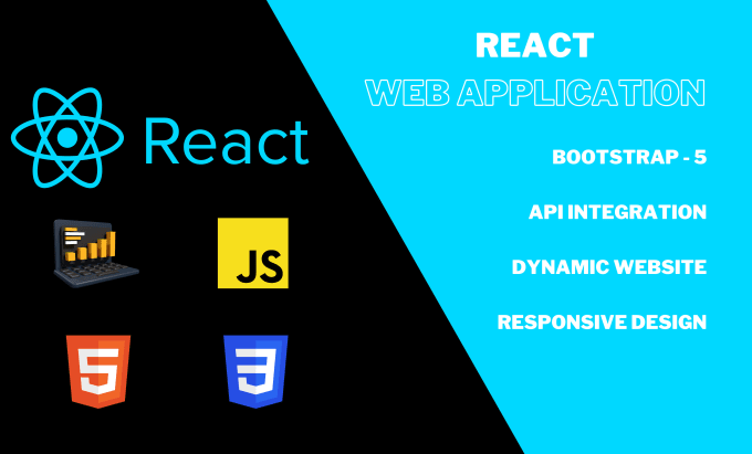 Be Your Front End Web Developer Using React Js Html Css By