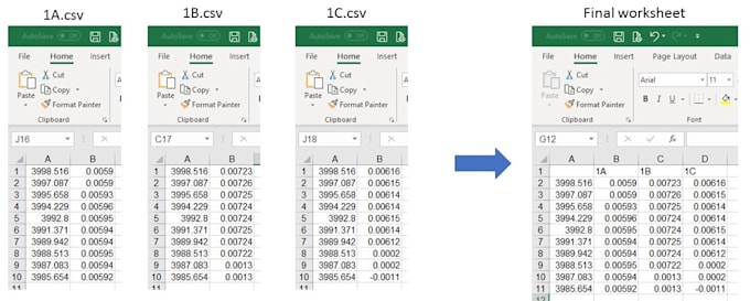 Merge And Edit Multiple Excel And Csv Files Into Single Spreadsheet By