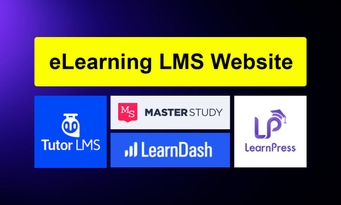 Build Lms Elearning Website Using Tutor Lms Learndash Learnpress By
