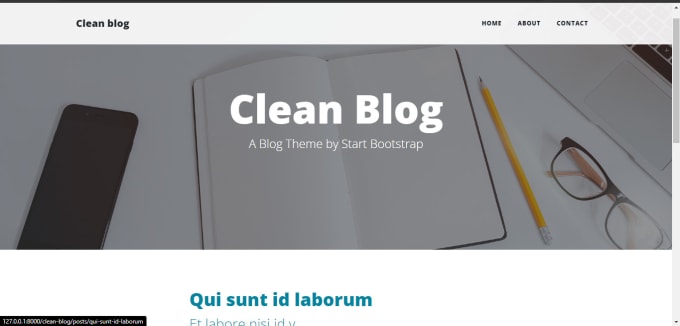 Create A Blog Website Using Laravel Vuejs By Ahmadmattar Fiverr