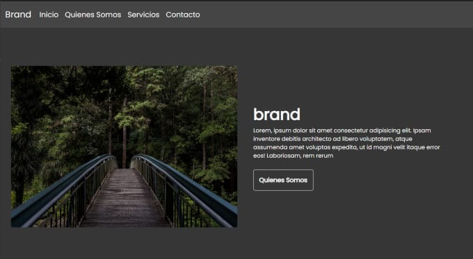 Create A Web Site Using Html Css Boostrap Javascript By