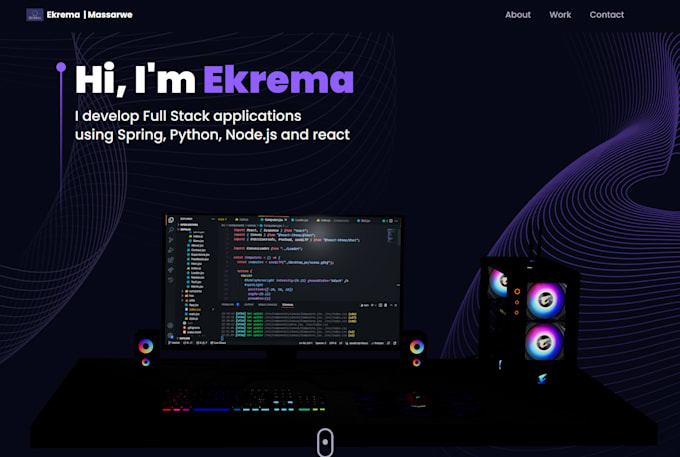 Do Spring React Js Websites As A Full Stack Developer By Ekremass Fiverr