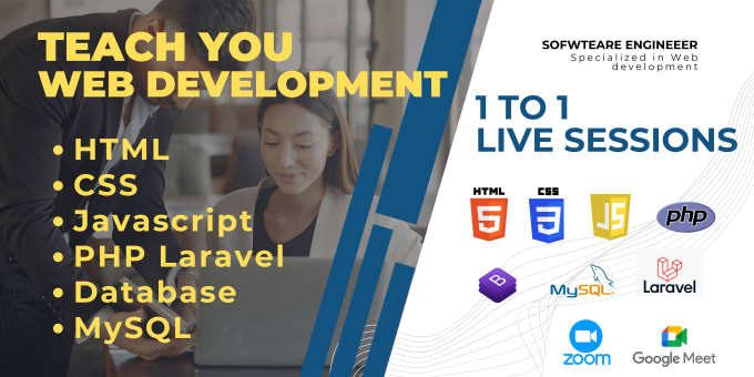 Teach You Web Development Html Css Js Php Laravel Online Sessions By