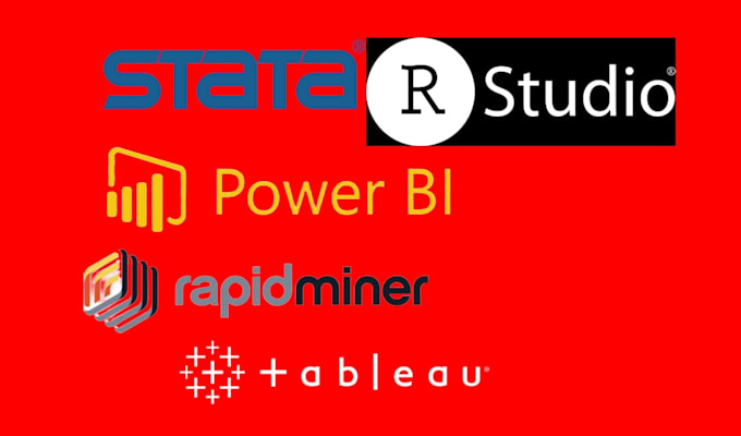 Do Tableau Powerbi Spss Stata R Python Excel And Rapid Miner By