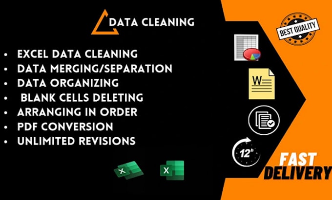Excel Data Cleaning Organization And Merging By Sam Data56 Fiverr
