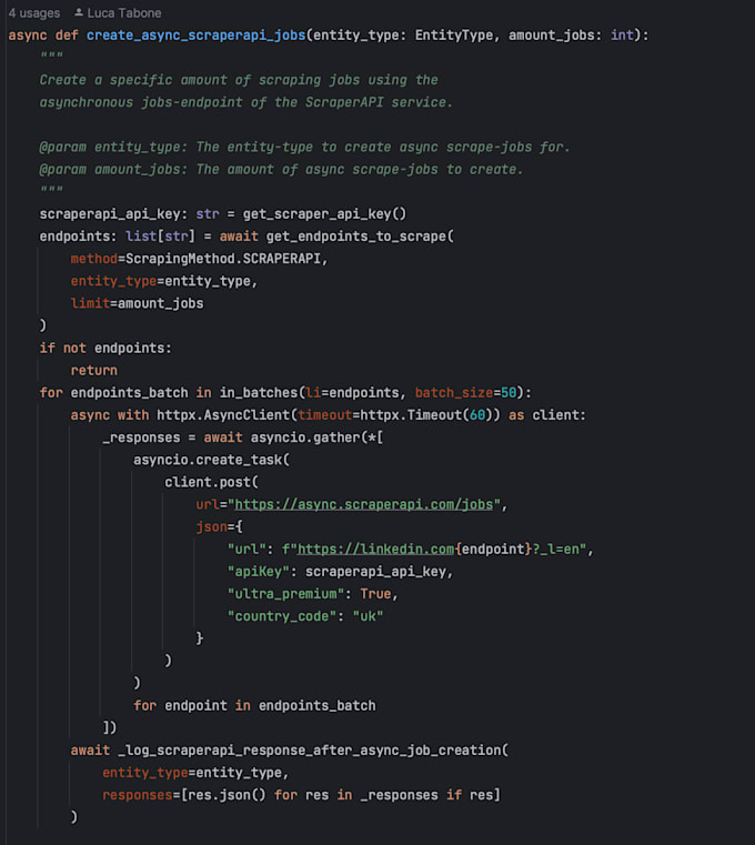 Build The Python Backend Of Your Application By Luchquader Fiverr