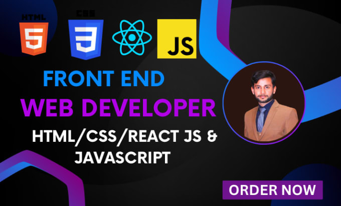 Be Your Front End Web Developer Using Html Css Javascript And React