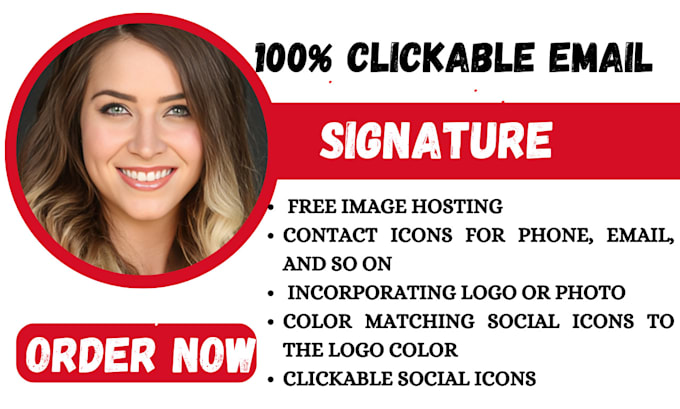 Create Email Signature Outlook Signature Gmail Signature By Linda 1897