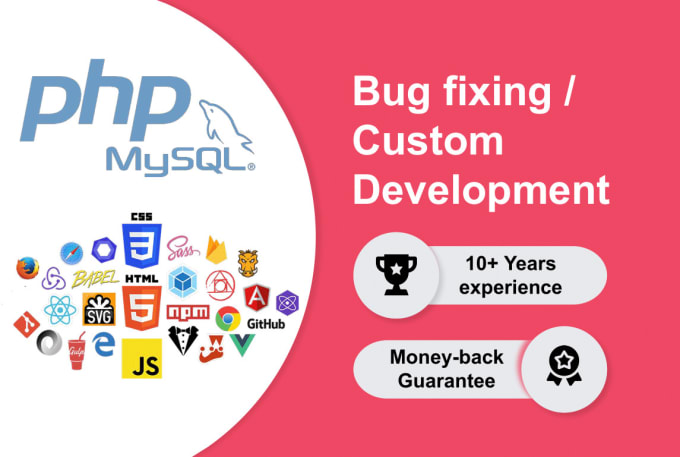 Fix Php Html Css Javascript Mysql Bugs On Your Website By Jawad Exp