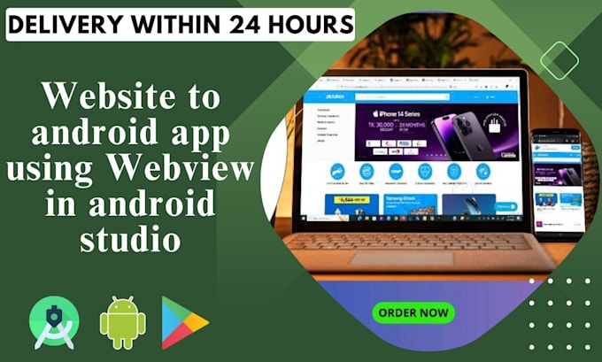 Convert Website To Android App Using Webview By Absiddik41 Fiverr