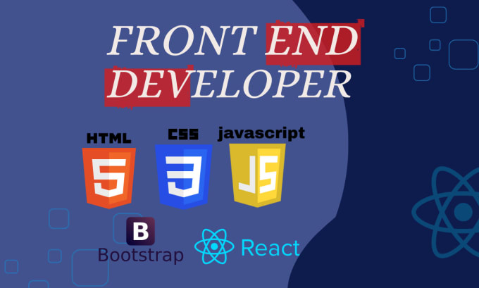 Be Your Front End Web App Developer Using Html Css Javascript Reactjs