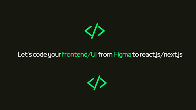 Convert Your Figma To Reactjs Or Nextjs By Codehaste Fiverr