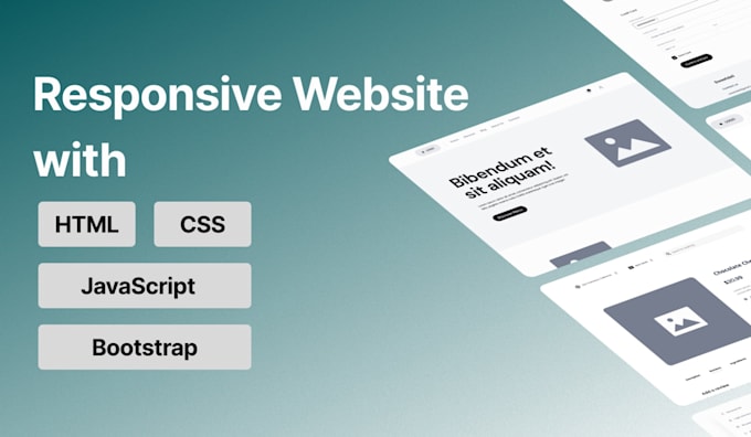 Design A Responsive Html Css Bootstrap Website For You By Rizkirifandi7