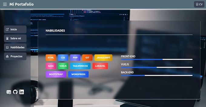 Build A Website In Vuejs React And Tailwindcss By Ramirez Luis Fiverr