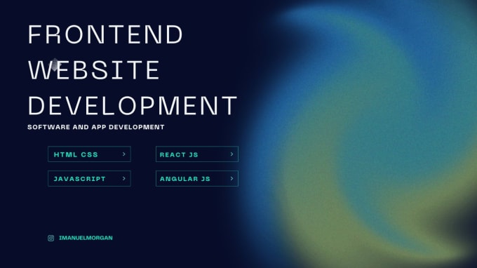 Be Your Frontend Web Developer Using Html Css Bootstrap React Js By