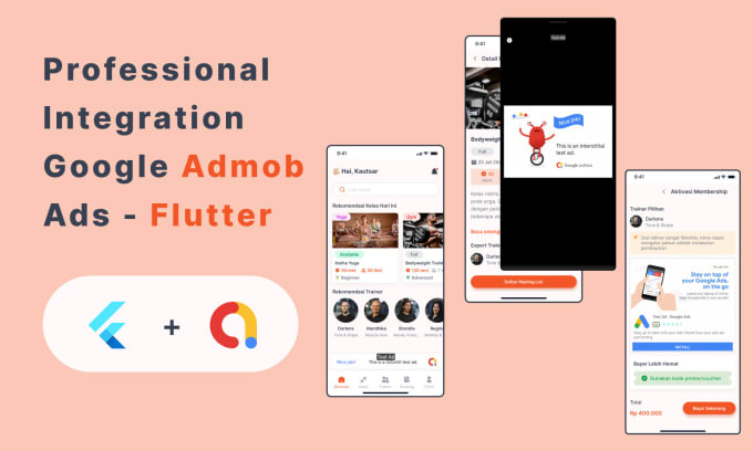 Integrate Admob Ads On Your Flutter Source Code By Amegodev Fiverr