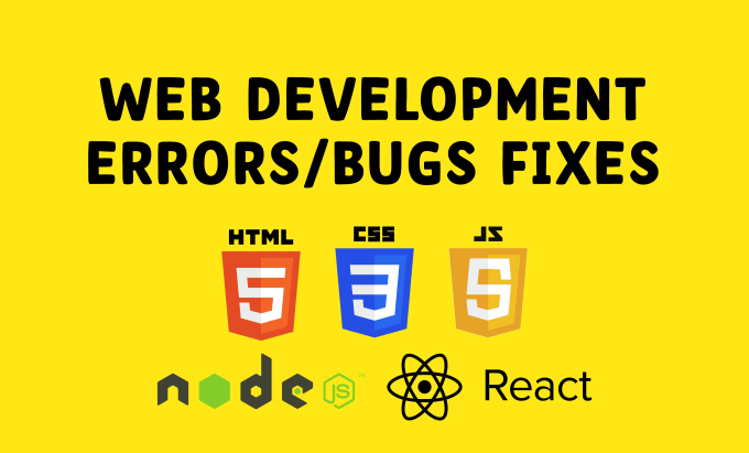 Fix Debug And Make Error Free Your React Js Html Css Javascript