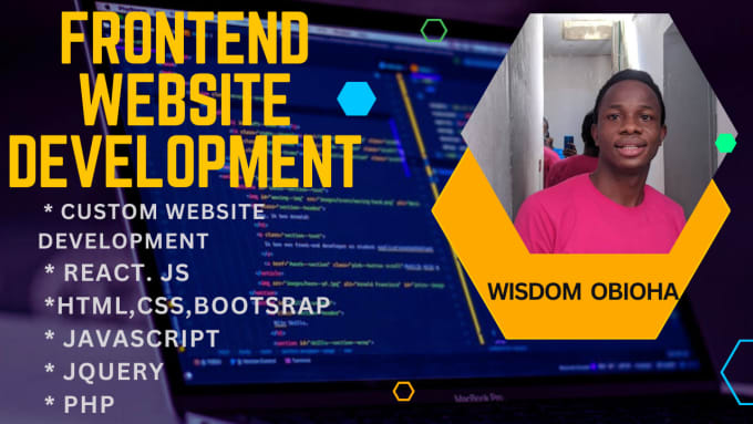 Be Your Front End Web Developer Using Html Css Bootstrap Reactjs By