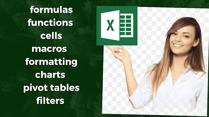 Create Microsoft Excel Formulas Pivot Tables And Macros By Fan110 Fiverr