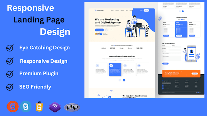 Be Your Front End Website Designer Proficient In Html Css And