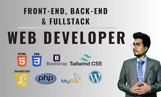 Be Your Frontend Backend And Fullstack Web Developer By Webweavertoufik