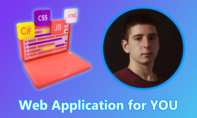 Create For You Web Application With Frontend And Backend Parts By Max