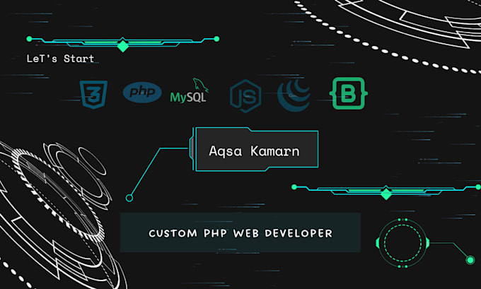 Create Custom Php Website With Back End And Database By Aqsak Muskan