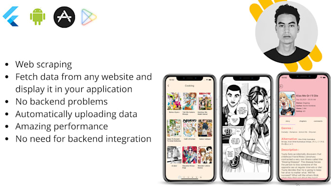 Develop Flutter App Using Web Scraping By Mouaad Ouajib Fiverr