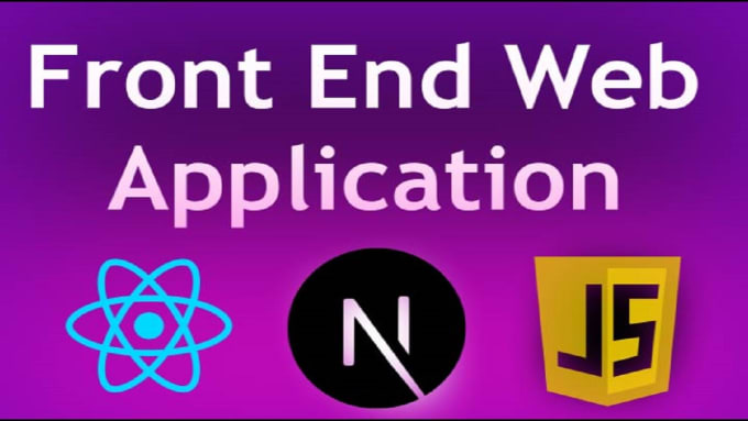 Build Your Front End React And Next Js Web Application By Jlovea786