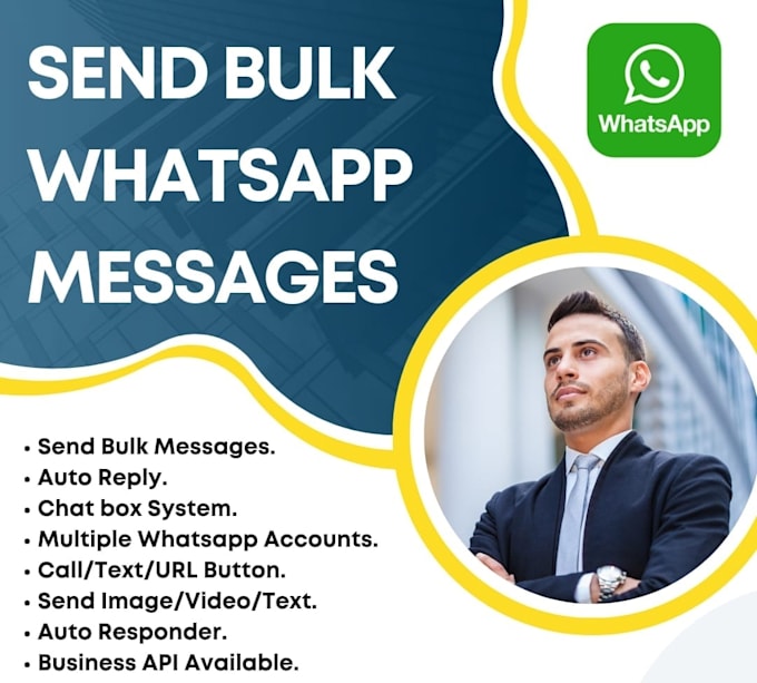 Help You To Send Bulk Whatsapp With Official Api With Panel