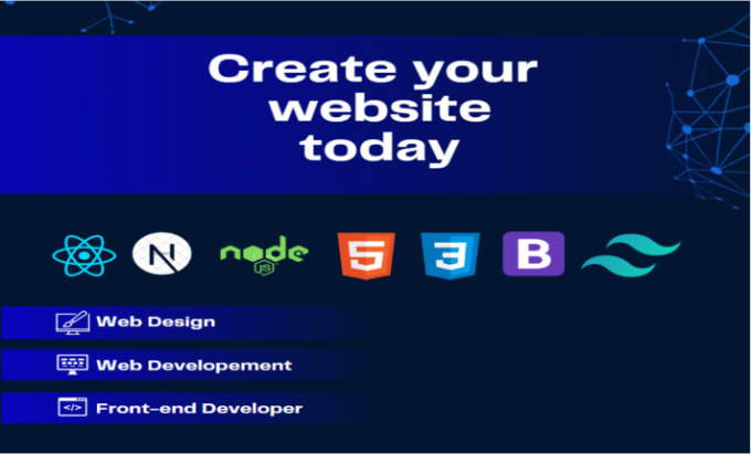 Be Your Web Developer Using Reactjs Nextjs Tailwind Bootstrap