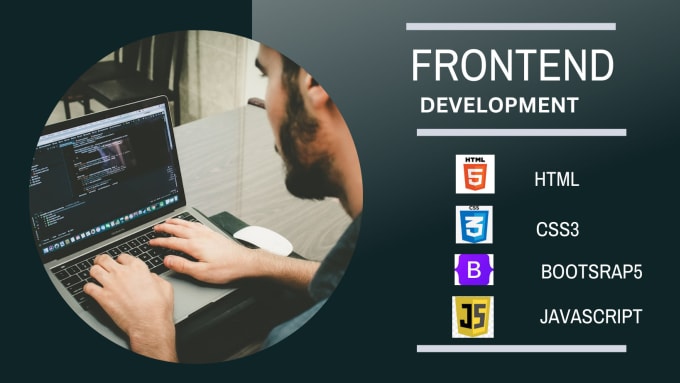 Be Your Frontend Web Developer Using Html Css Javascript And Jquery
