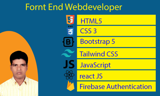 Be Front End Development Using Html5 Css Javascript React Js By
