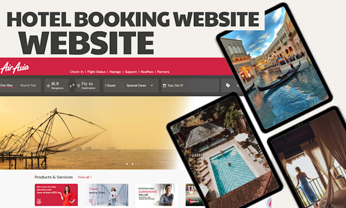 Build A Responsive Hotel Booking Website With Booking Engine By Terra