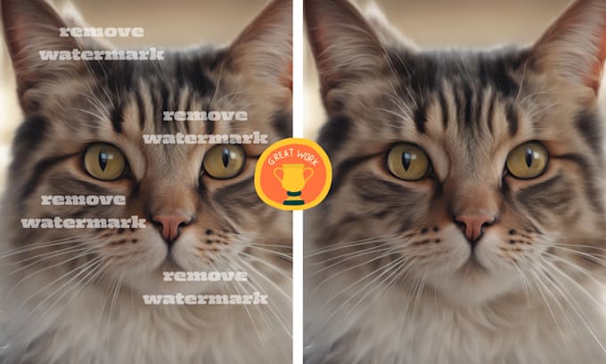 Remove Transparent Watermark In Photoshop By Moh0medsaif Fiverr